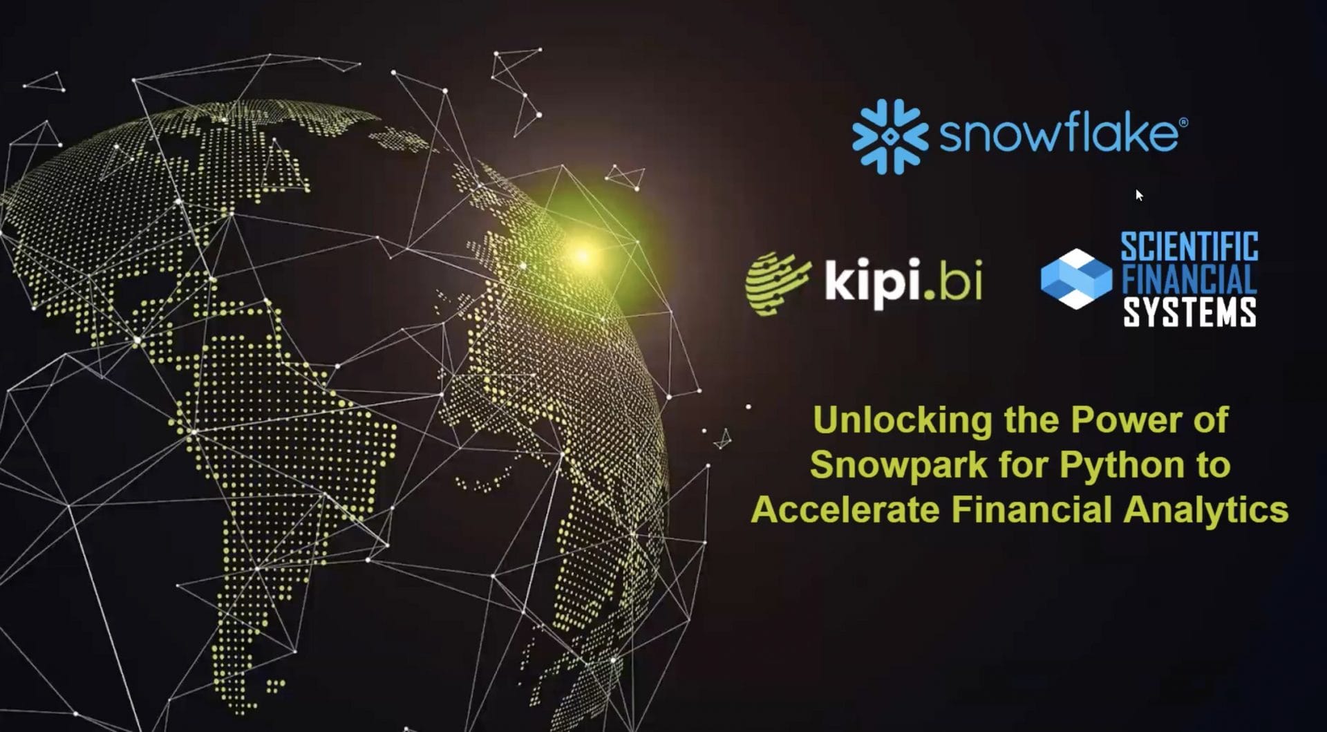 Unlocking the Power of Snowpark for Python: Accelerating Financial ...